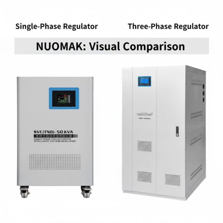 Single Phase vs. Three Phase Voltage Regulator - NUOMAK